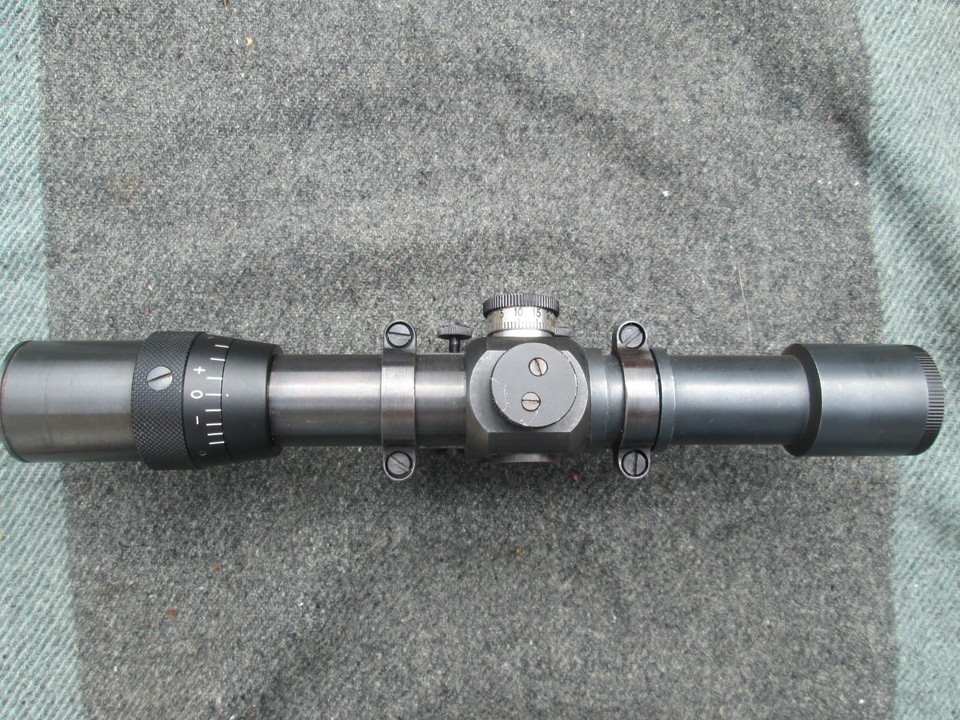 Soviet Russian Mosin Nagant PE PEM Scope & Mount and Round base ...