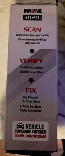 INNOVA 3020RS Code Scanner - Professional OBD2 Scanner - Smog Test Scan ...