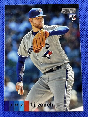 2020 #294 TJ Zeuch Topps Stadium Club Baseball RC Toronto Blue Jays | eBay
