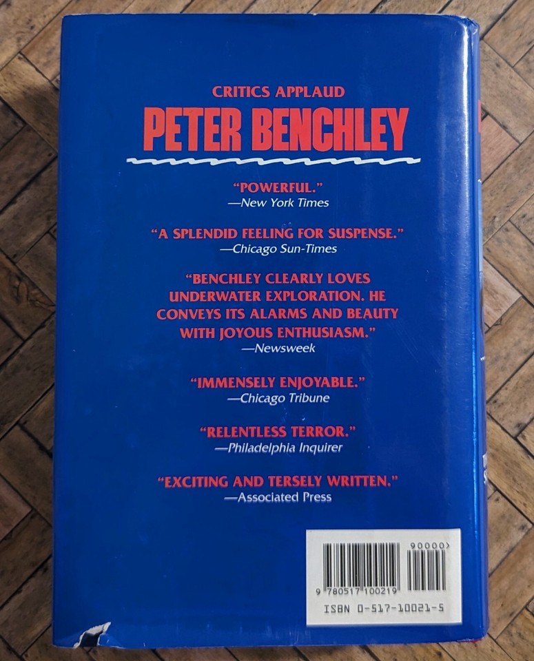 Peter Benchley: Three Complete Novels - HC w/ DJ - Jaws / Beast / Sea ...