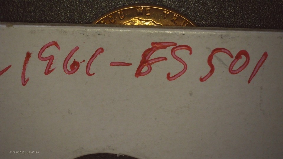 1961-D FS-501 Lincoln Penny BU Coin I per lot Horizontal D | eBay