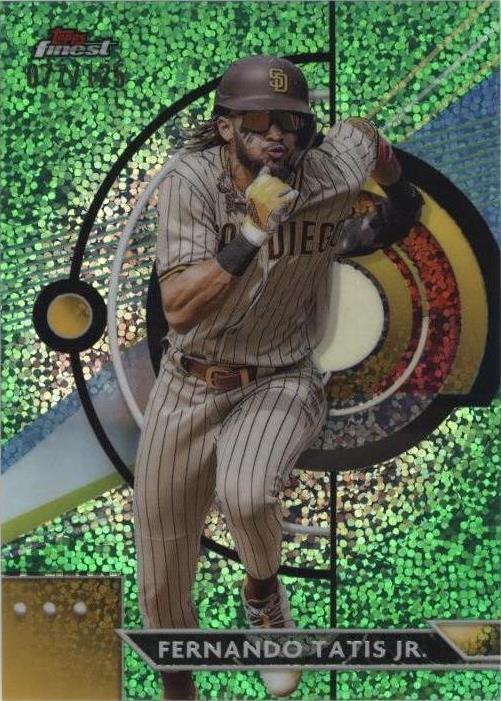 2023 Topps Finest - Fernando Tatís Jr. #50 Green Speckle Refractor /125 ...