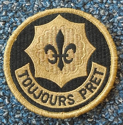 USA ARMY ARMORED UNITS, 2nd ARMORED CAVALRY REGIMENT, REGULAR SLEEVE ...