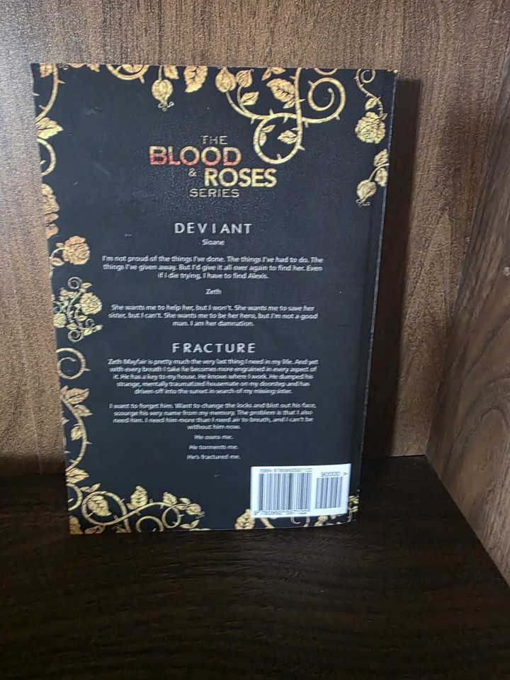 Deviant & Fracture By Callie Hart Blood and Roses Book One OOP Out Of ...
