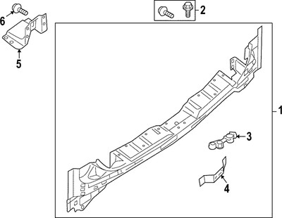 Genuine Nissan Reinforced Bracket 79139-6TA0A | eBay