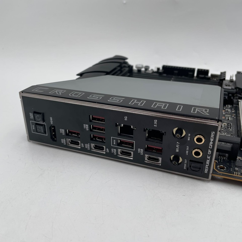 ASUS ROG Crosshair X870E Hero AMD AM5 DDR5 Wi-Fi 7 ATX Motherboard | eBay