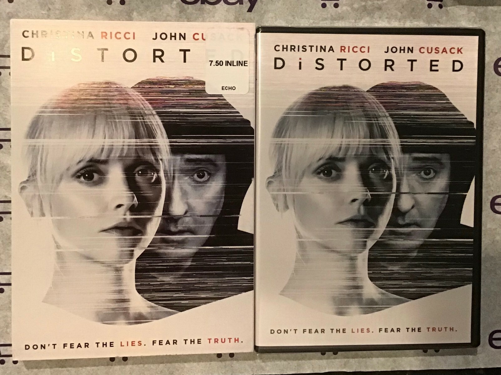 Distorted (DVD 2018) + Slip Cover! Brand New! John Cusack Christina ...