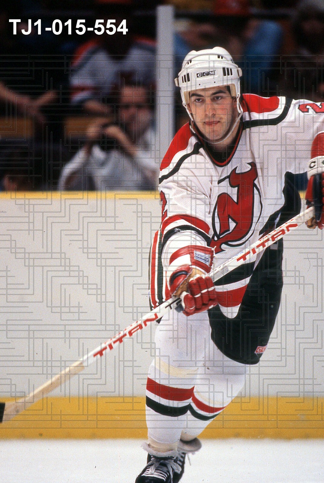 Joe Cirella 1984 & 1985 - New Jersey Devils - choose a full color 35mm ...