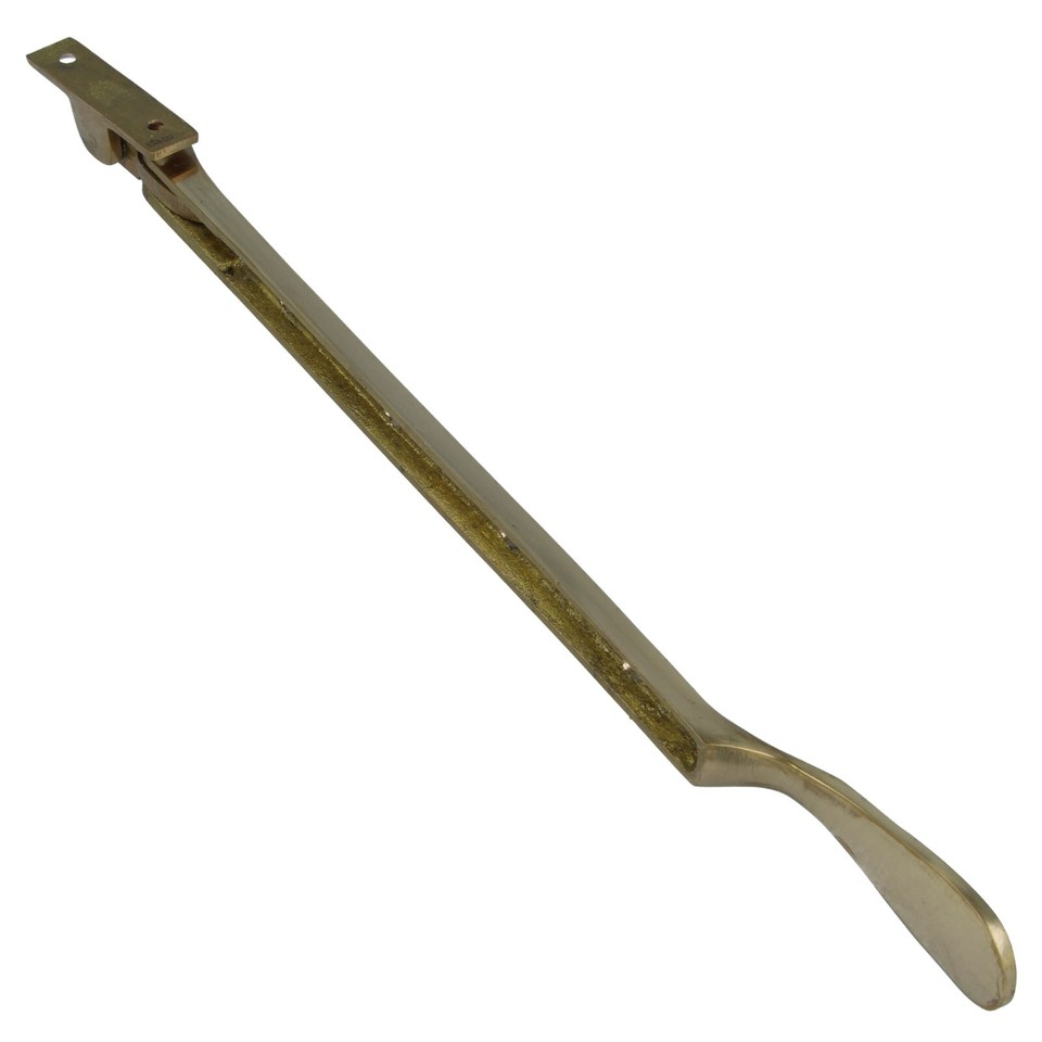SOLID BRASS VICTORIAN CASEMENT STAY 250MM LONG Window Lever Arm Latch ...