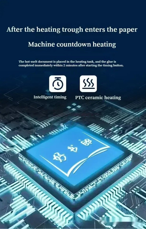 A4 Thermal Binding Machine Small Automatic Home Office Binding Machine ...