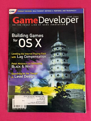 June 2001 GAME DEVELOPER Magazine Vol 8 #6 OS X Games - BLACK & WHITE ...