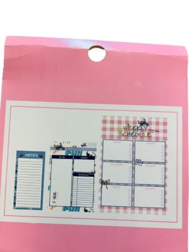 Disney 3Pk Planner Week Organizer Lilo Stitch Notes To Do List ...
