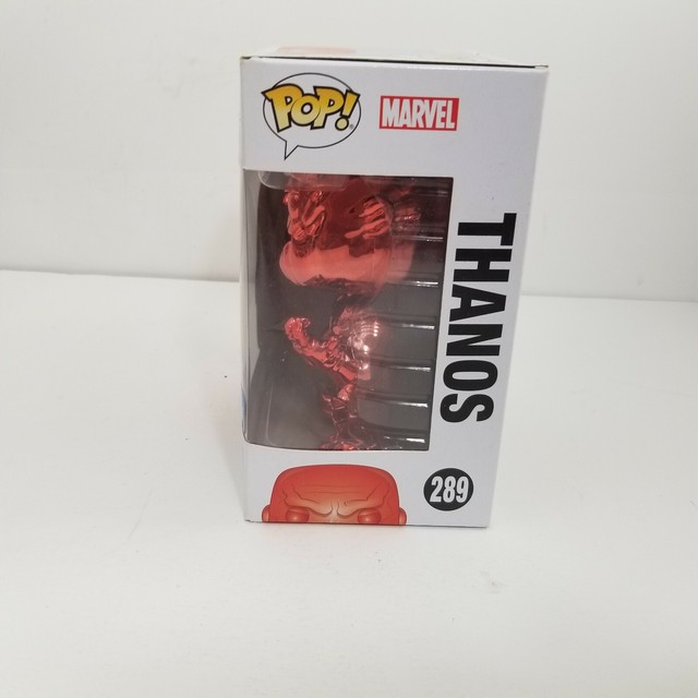 Funko Pop! Vinyl: Marvel - Thanos - (Chrome , Red) - Walmart (WMT ...