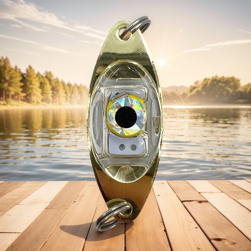 LED Fishing Lure Light Luminous Bait Lamp Deep Drop Fish Light for ...