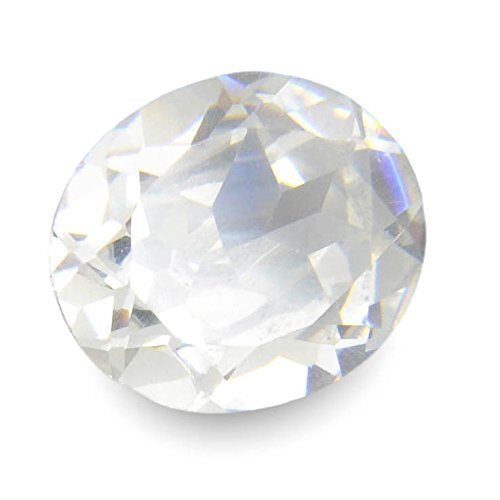 Natural White Cubic Zircon Gemstone Rashi Ratna Stone for Men's and ...