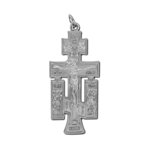 Byzantine Sorrowful Style Christian Orthodox Slavonic Crucifixion ...