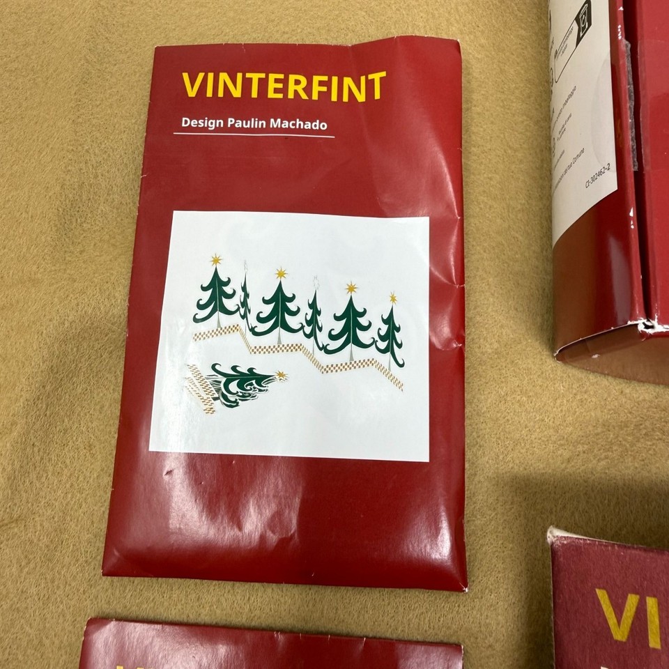 Vinterfint Christmas Set Mushroom Tree Garland Wreath Charms IKEA ...