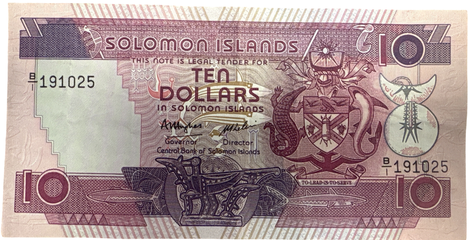 SOLOMAN ISLANDS DOLLAR BANK NOTES - CHOICE OF STYLE & NOTE - SOLOMAN ...