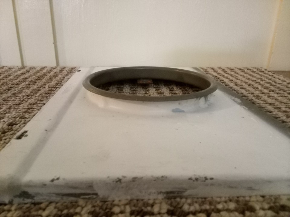 Zinsco Meter door from 100/125 Amp panel. Ring Style 14-1/4" Wide. 9-1/ ...