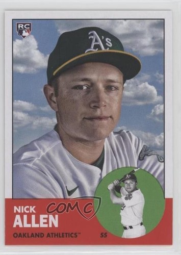 2022 Topps Archives 1963 Topps Design Nick Allen #31 Rookie RC | eBay
