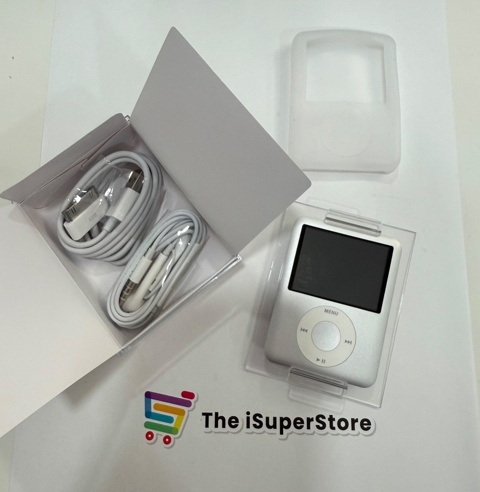 Apple iPod Nano 3rd Generation 8GB ( All Colors-Choose Below)+ 1 YR CPS ...