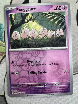 Exeggcute Reverse Holo English Pokemon TCG BKBP340 | eBay