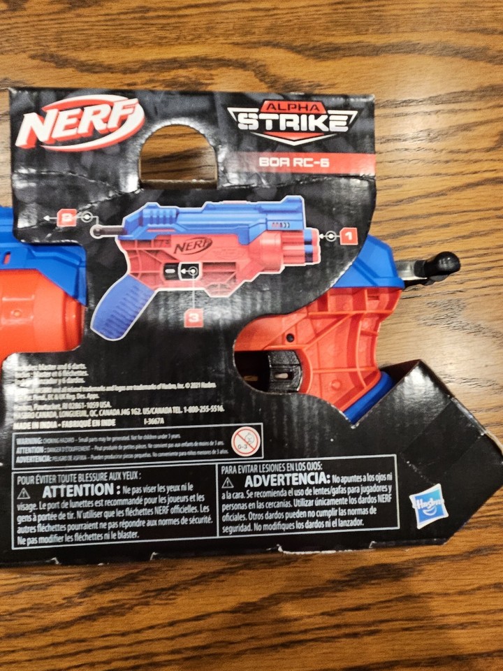 Nerf Alpha Strike Claw QS-4 Dart Gun Blaster NEW in BOX F2218__ | eBay
