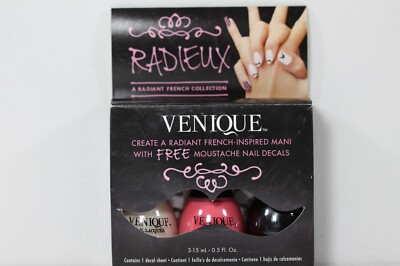 Venique Nail Polish Lacquer Radieux A Radiant French Collection 3-0.5Fl ...