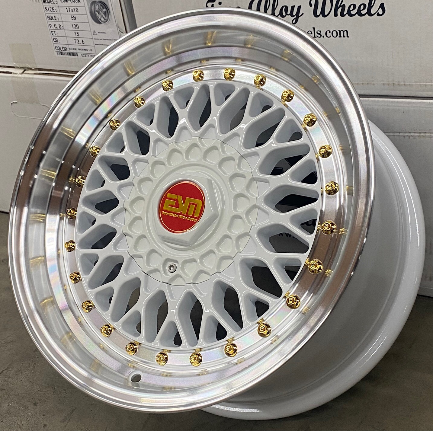 16x8 et20 White 4x100 5x100 ESM 02R Wheels Rims BMW E30 84-91 3 Series E21 2002 | eBay