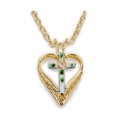 Jewelry - Enamel Cross