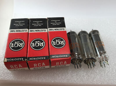 (3) Vintage NIB NOS RCA 6CU5 Vacuum Tubes * USA*** 1960’s *** | eBay