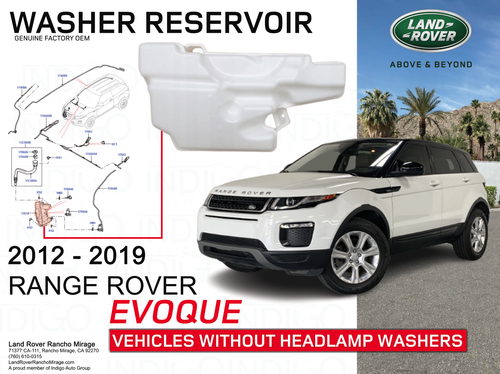 2012-2019 RANGE ROVER EVOQUE OEM WASHER RESERVOIR LAND ROVER LR025755 ...