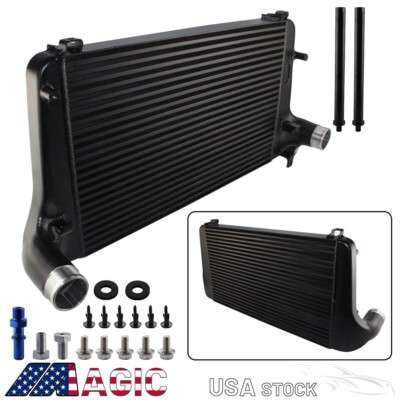 Black Performance Uprated Front Mount Intercooler For 2020-2023 Ford ...