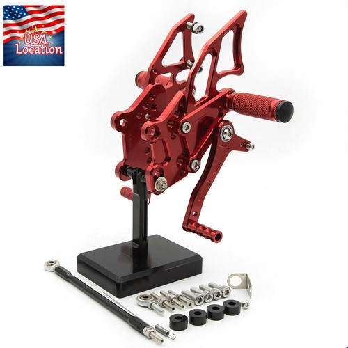 For Kawasaki NINJA 300 Ninja 250 2013-2017 Footrest Footpegs Rearset ...