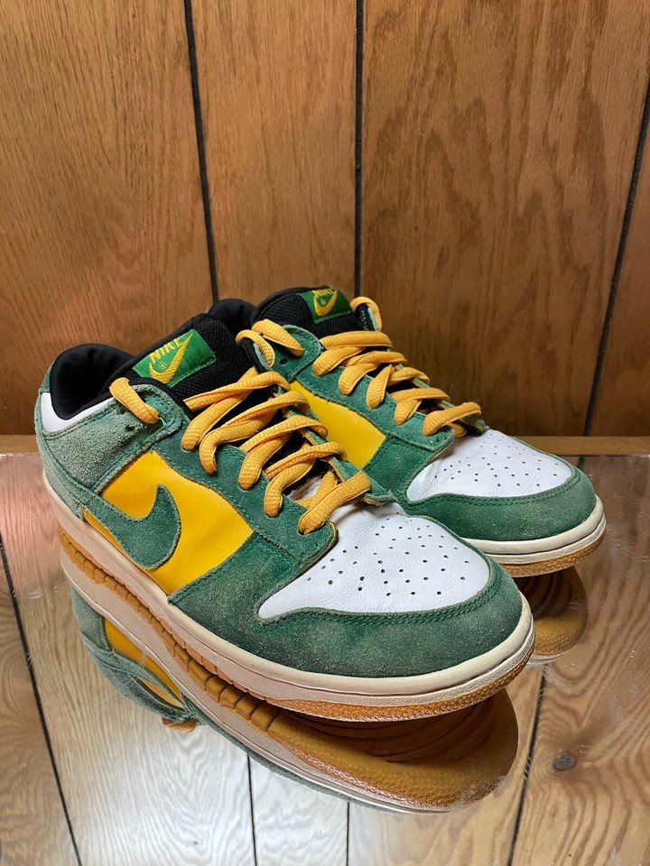 2004 NIKE DUNK LOW PRO SB BUCK CLASSIC GREEN SIZE 8.5 | eBay