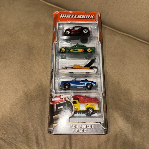 Matchbox Beach Rescue 5-Pack 2012 Mattel 60th Anniversary. | eBay