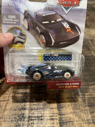 Disney Cars Mattel Rocket Racing Jackson Storm with Blast Wall New | eBay