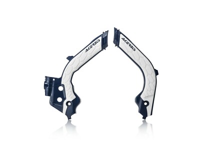 ACERBIS BLUE & WHITE FRAME GUARDS FITS HUSQVARNA TE300I 2020 - 2021 ...