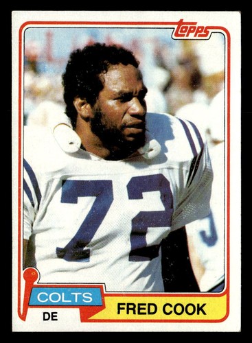 Fred Cook 1981 Topps Card #64 Baltimore Colts | eBay