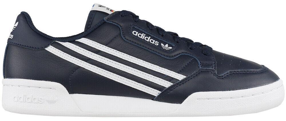 Size 8 - Adidas Continental 80 Three Stripes - Collegiate Navy for sale ...