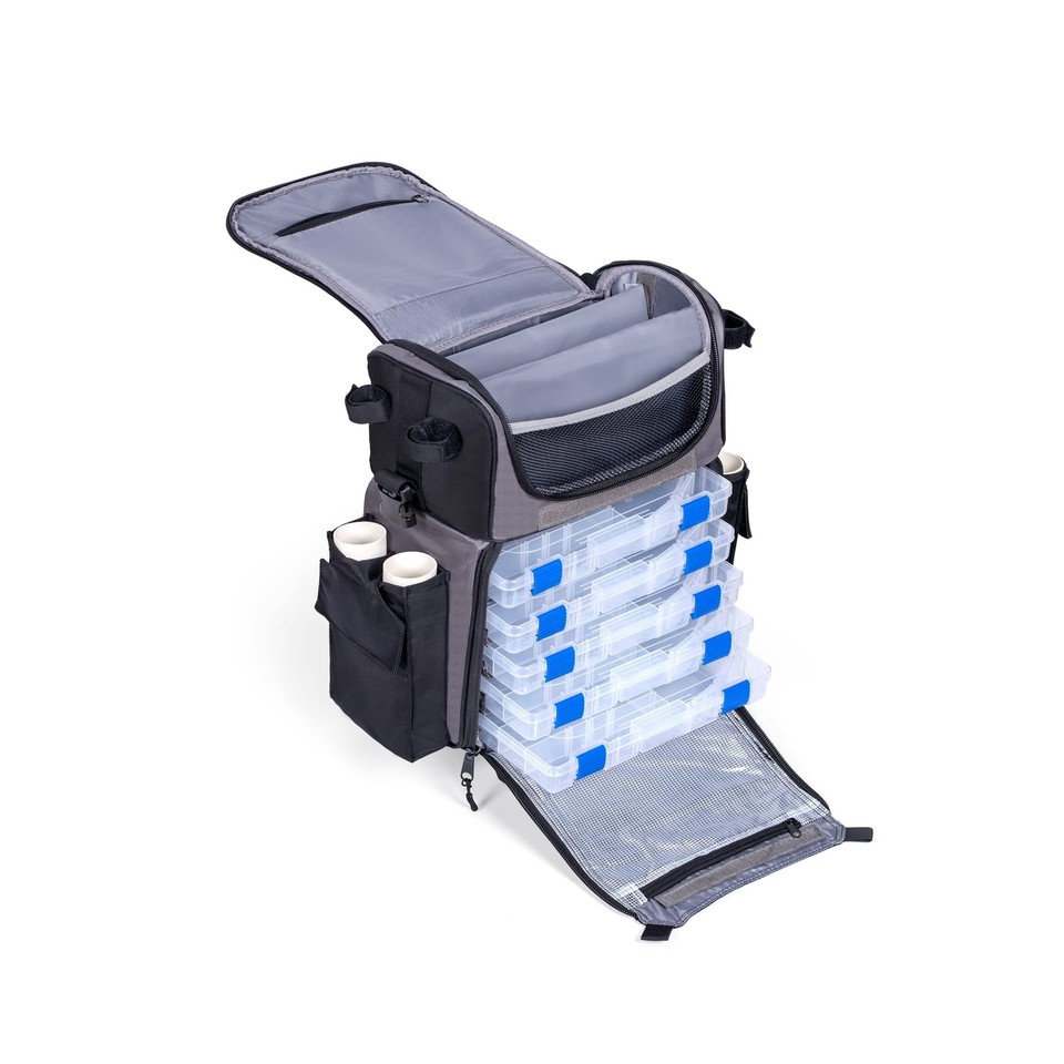 Calissa Offshore Rolling Tackle Box with Wheels, Waterproof Fishing ...