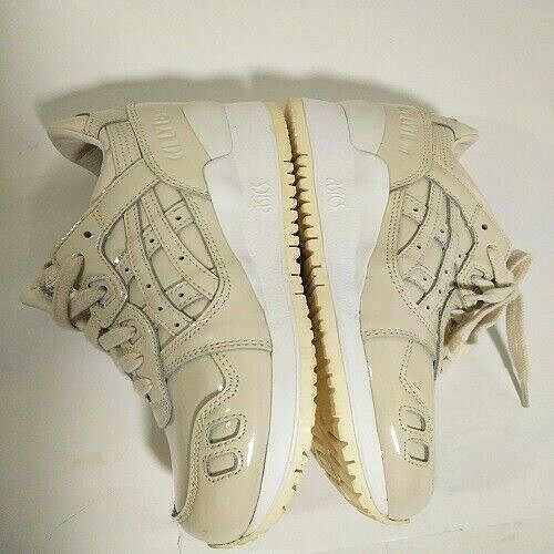 ASICS GEL LYTE lll RARE Edition Patent Leather Women Size 7 Cream White ...