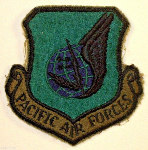 USAF Air Force Pacific Air Forces PACAF Insignia Badge Patch Subdued ...