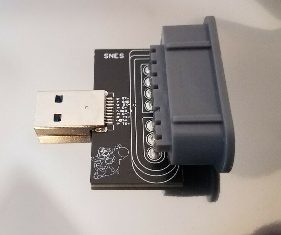 MiSTer FPGA SNAC Board w/ NES, SNES, Atari, and Genesis Controller ...