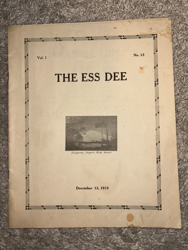 USS South Dakota Ess Dee USN Navy 1919 Asiatic Fleet China Japan Marine USMC | eBay