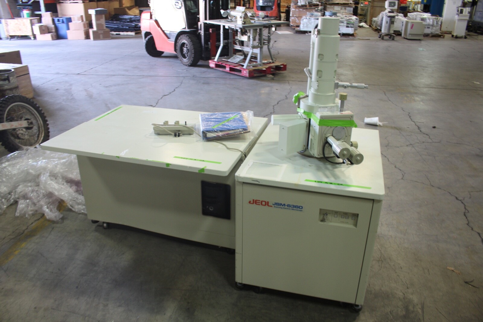 JEOL JSM-6360 Scanning Electron Microscope SEM SCANNING ELECTRON ...