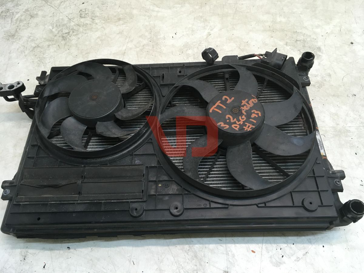 AUDI TT MK2 8J (2007 > 2014) 3.2 RADIATOR & COOLING FAN 1K0121251K ...