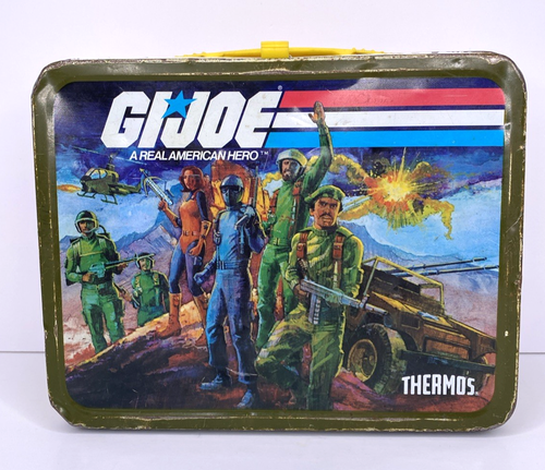 1982 GI Joe Metal Lunchbox A Real American Hero. No Thermos | eBay