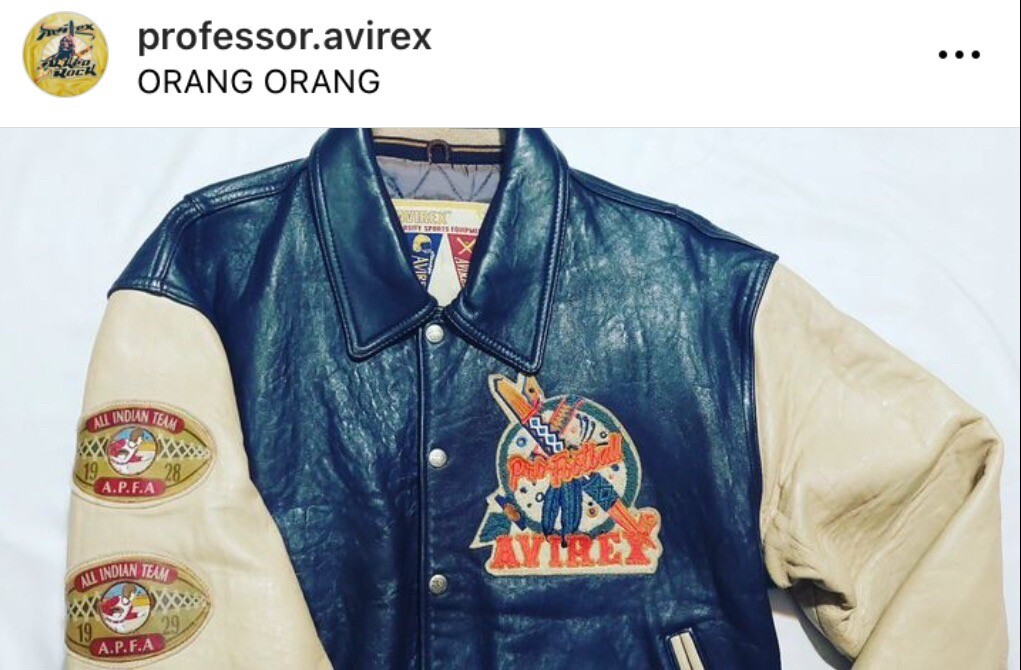 MINT Oorang Indian Head Avirex leather Most Sought After Jacket NYC USA ...