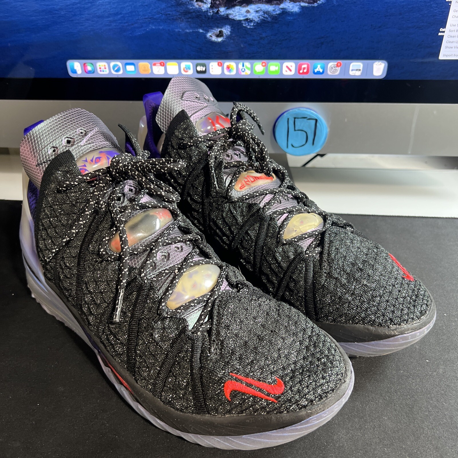 67 Nike Lebron XVIII 18 Kylian Mbappe' The Chosen 2 M… - Gem